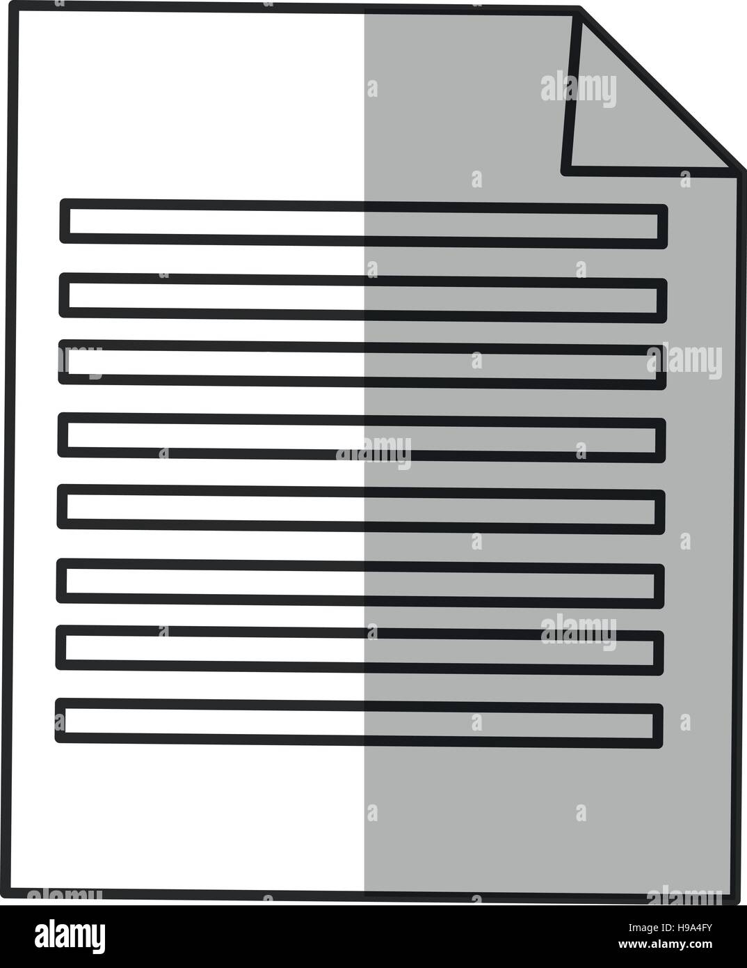 Isolated piece of paper design Stock Vector Image & Art - Alamy