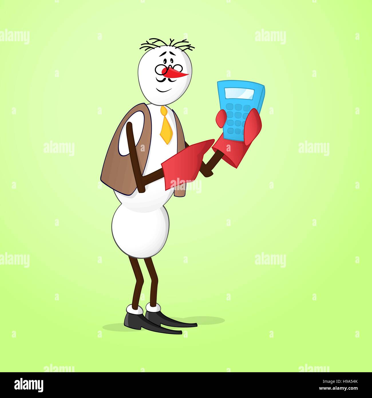 Bookkeeper vector vectors hi-res stock photography and images - Alamy
