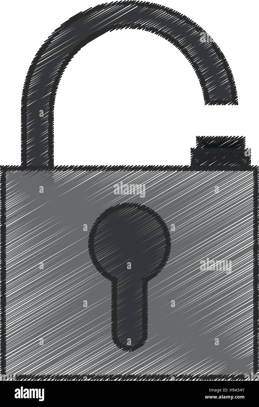 Isolated padlock design Stock Vector Image & Art - Alamy