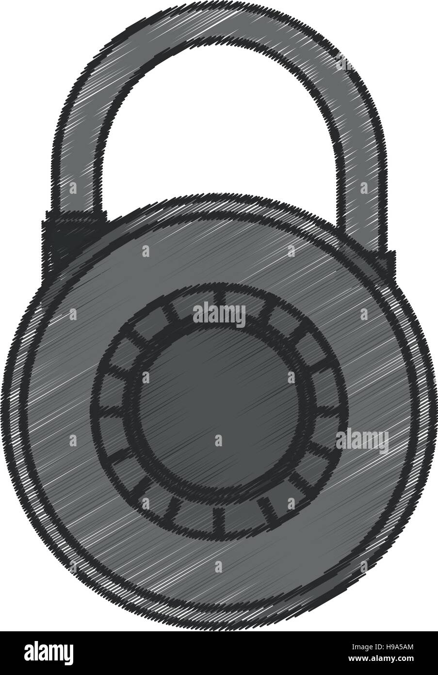 Isolated padlock design Stock Vector Image & Art - Alamy