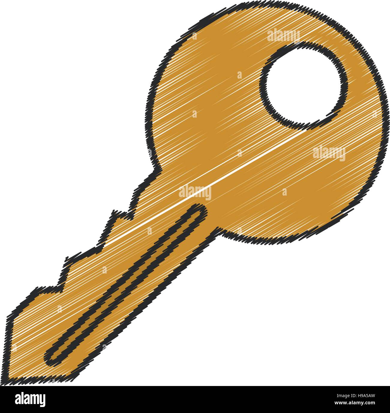Isolated key design Stock Vector Image & Art - Alamy