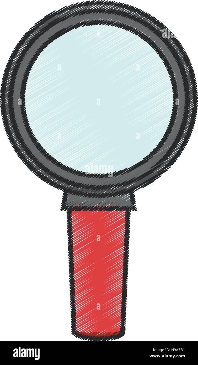 Isolated lupe tool design Stock Vector Image & Art - Alamy