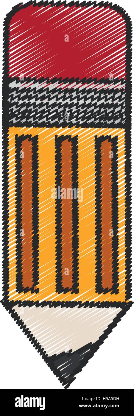 Isolated pencil tool design Stock Vector Image & Art - Alamy