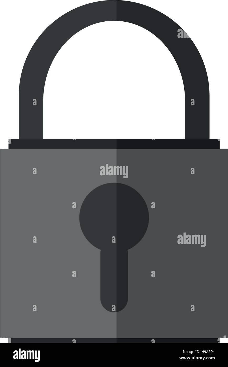 Isolated padlock inside shield design Stock Vector Image & Art - Alamy