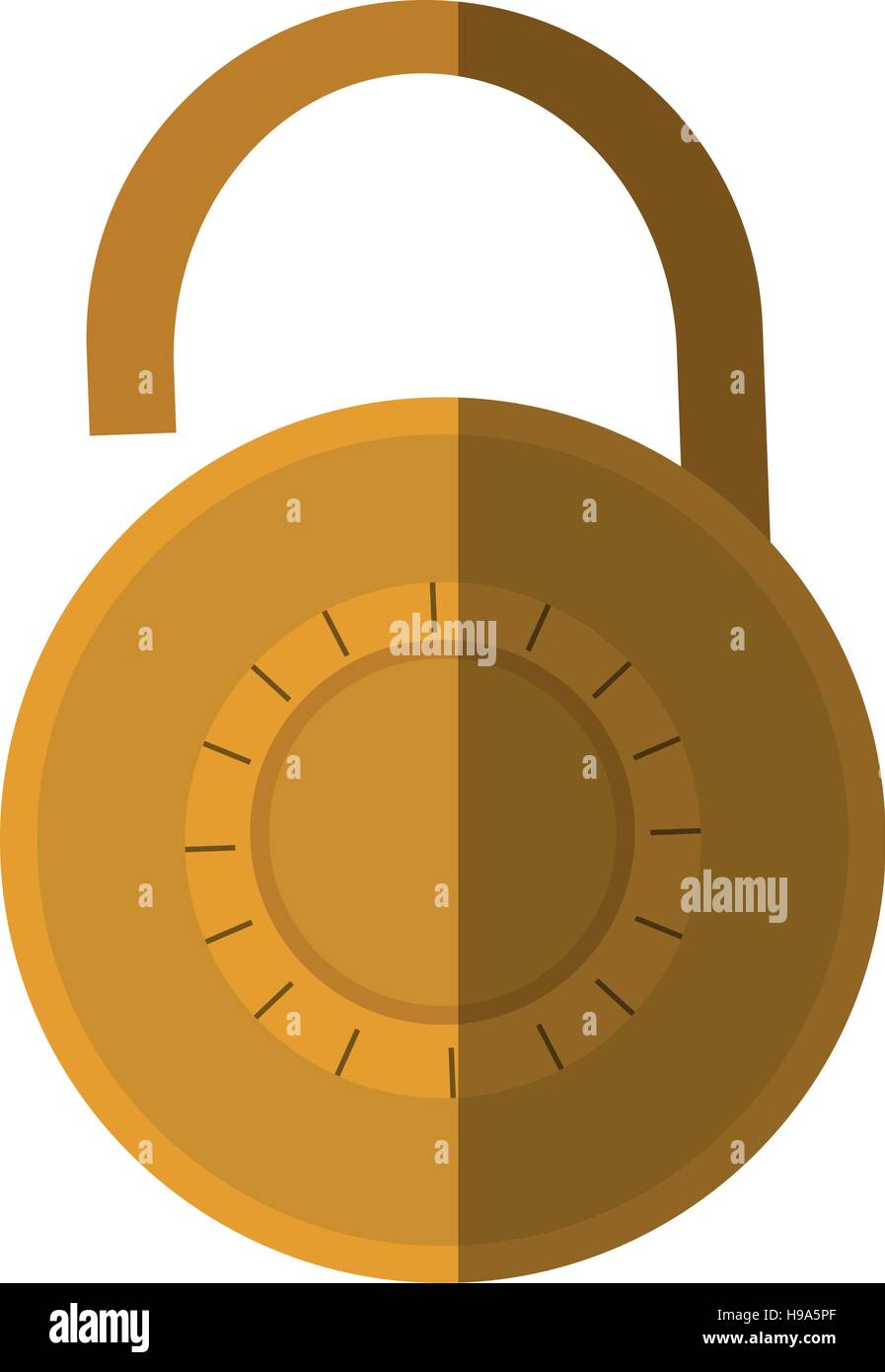Isolated padlock design Stock Vector Image & Art - Alamy
