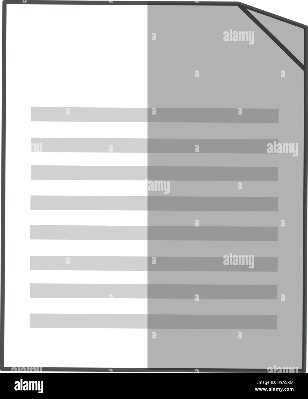 Isolated piece of paper design Stock Vector Image & Art - Alamy