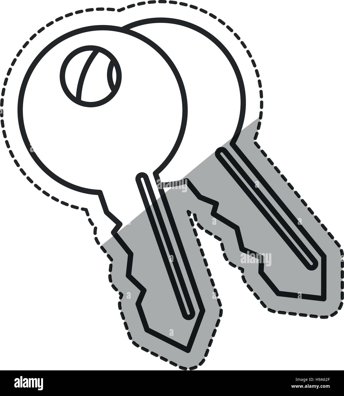 Isolated key design Stock Vector Image & Art - Alamy