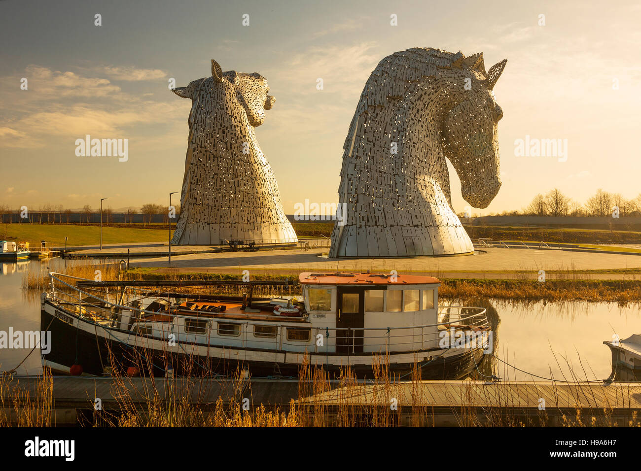 The Falkirk Kelpies, Falkirk, Scotland Stock Photo - Alamy