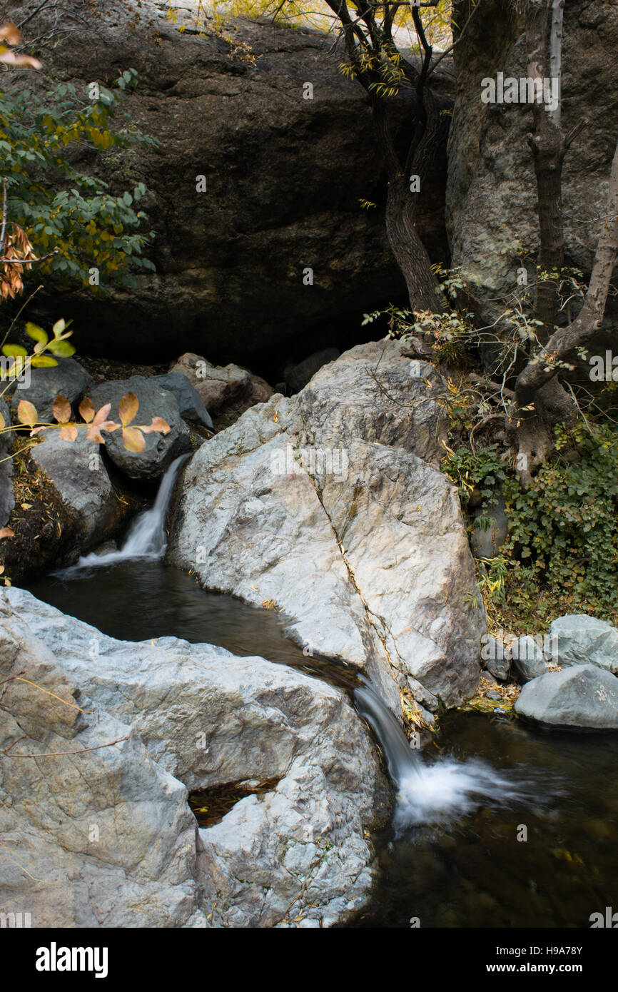 small waterfalls in darake mountains Stock Photo - Alamy