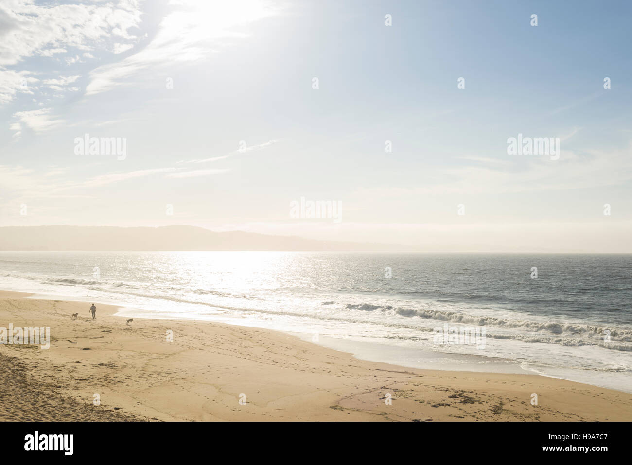 Marina State Beach and Fort Ord Dunes State Park, California Stock ...