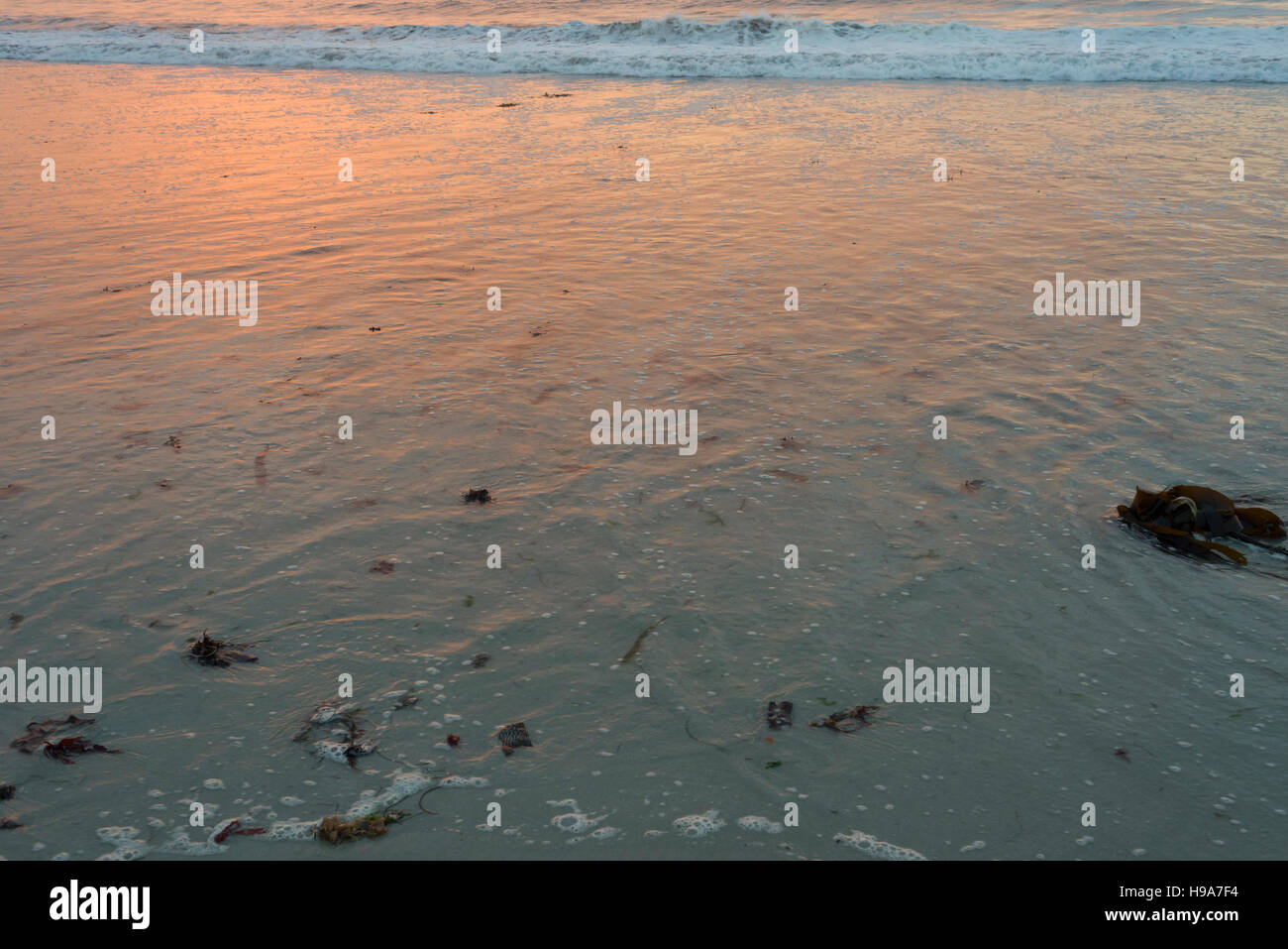 Sunset at Point Joe, 17 Mile Drive near Spanish Bay, California Stock ...