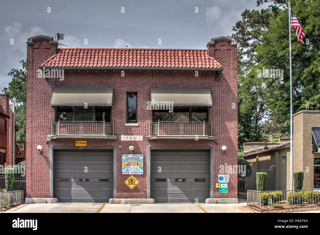 Fire station 5 hi-res stock photography and images - Alamy