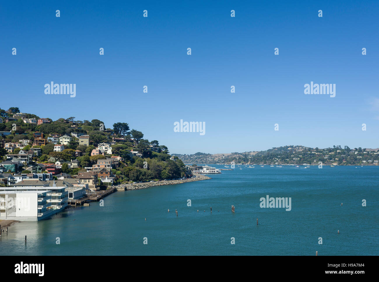 Sausalito, a San Francisco Bay Area city in Marin County, California ...