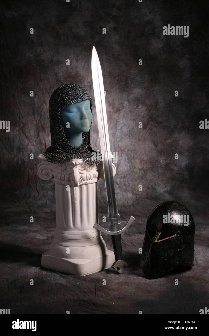 Excalibur sword medieval hi-res stock photography and images - Alamy