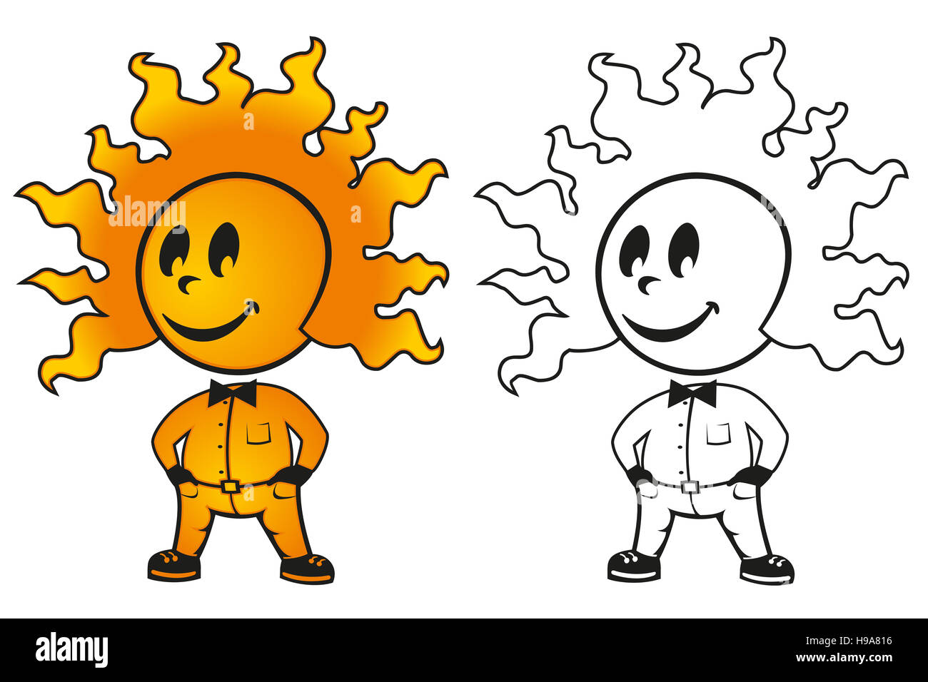 sunny man smile Stock Photo - Alamy