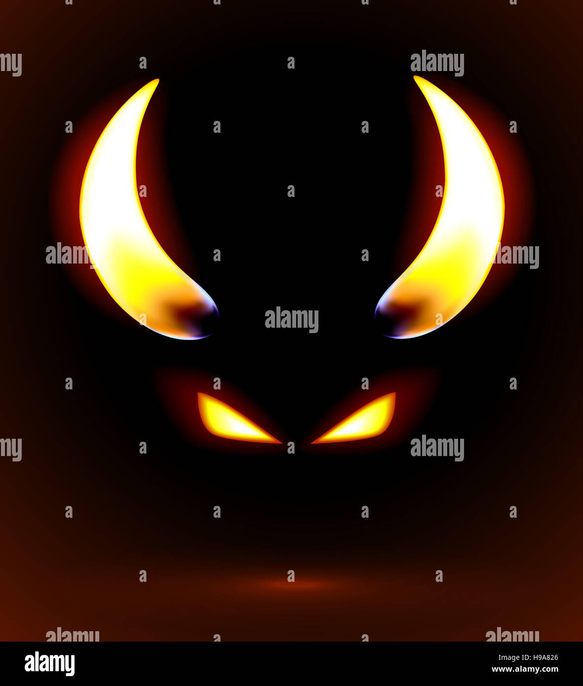 Satan face hi-res stock photography and images - Alamy