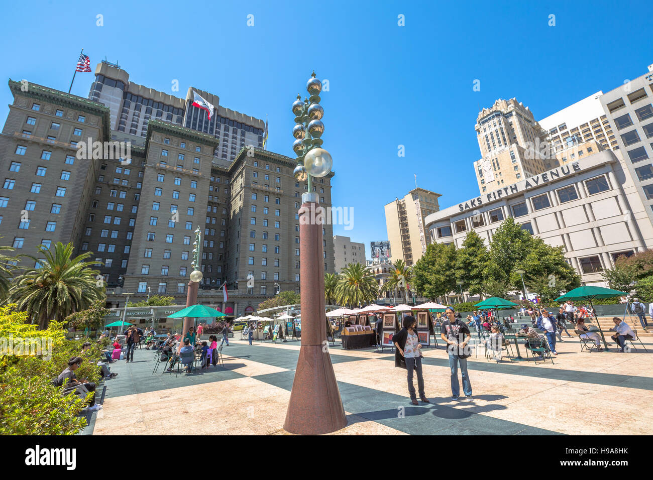 Union Square San Francisco Stock Photo - Alamy
