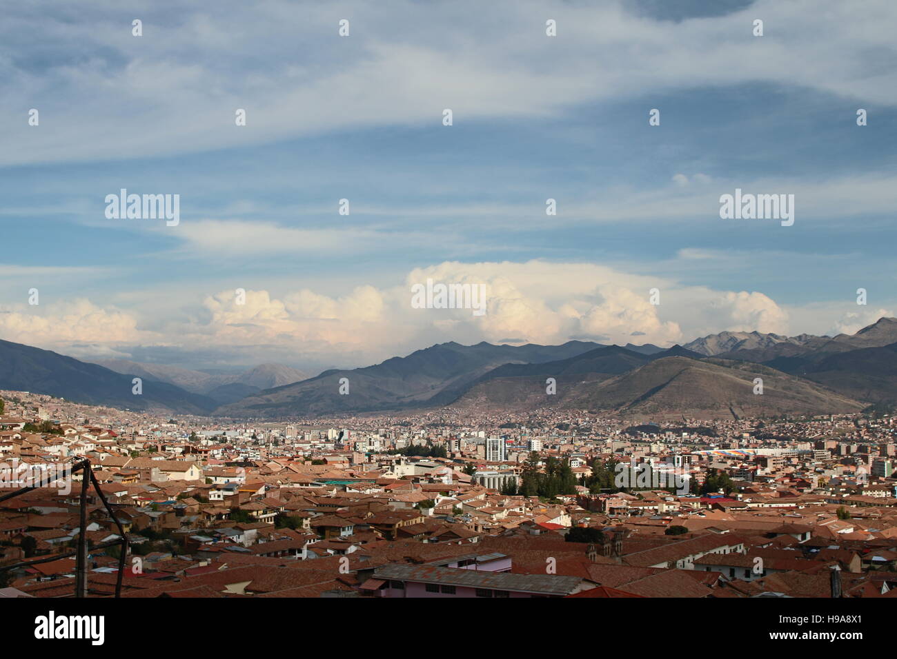 The Cusco scenery on the city tour Stock Photo - Alamy