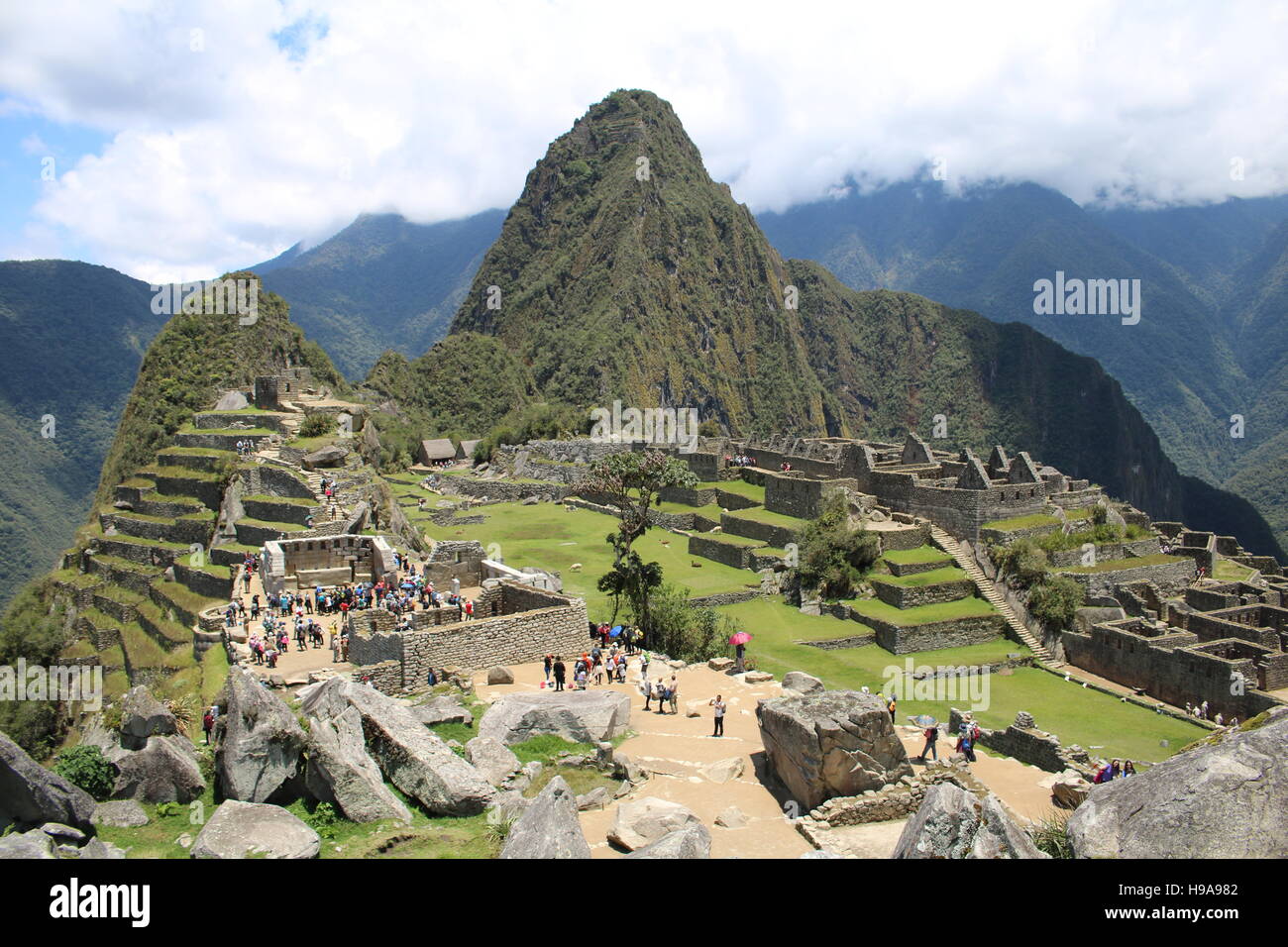 Machu Picchu - Aguas Calientes - Cusco Stock Photo - Alamy