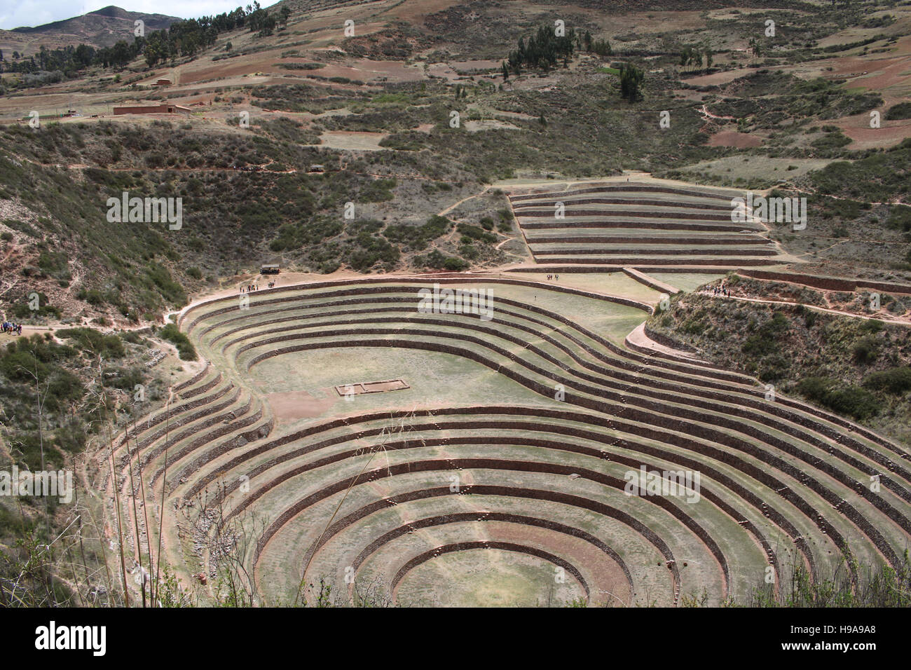 Maras, Moray ruins Stock Photo - Alamy