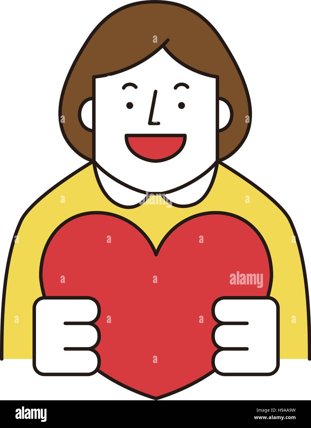 Character icons hi-res stock photography and images - Alamy