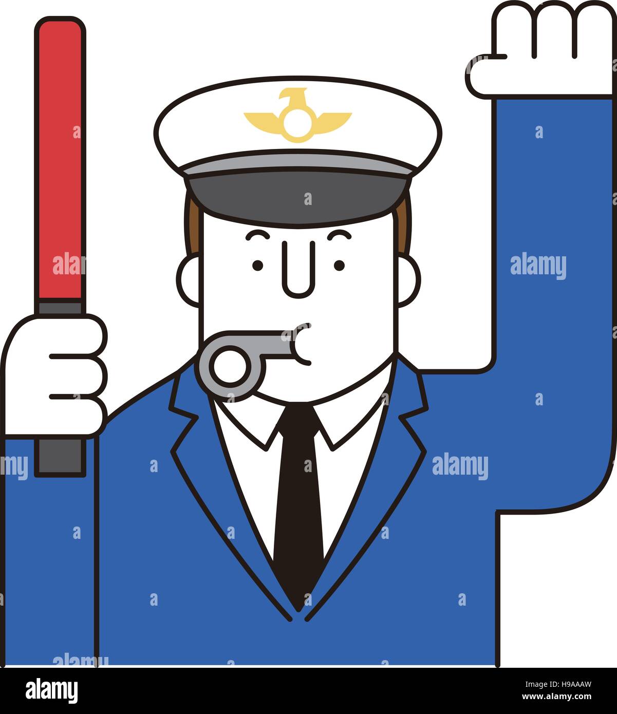 Finger whistle Stock Vector Images - Alamy