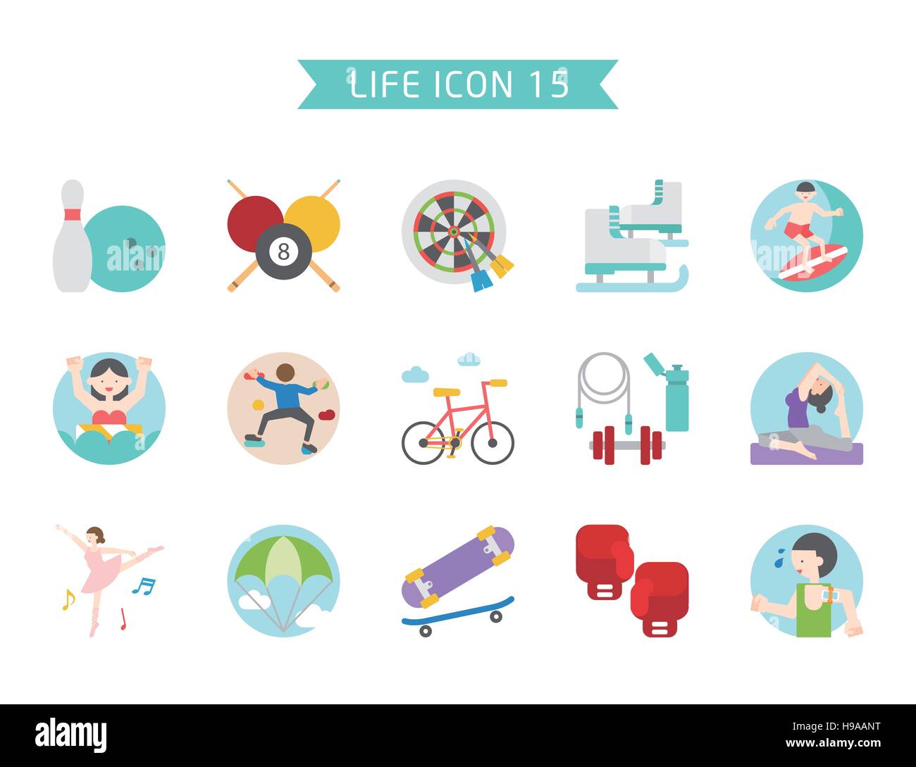 Parachute balls Stock Vector Images - Alamy