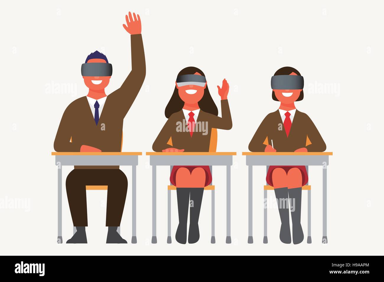 Virtual desk Stock Vector Images - Alamy