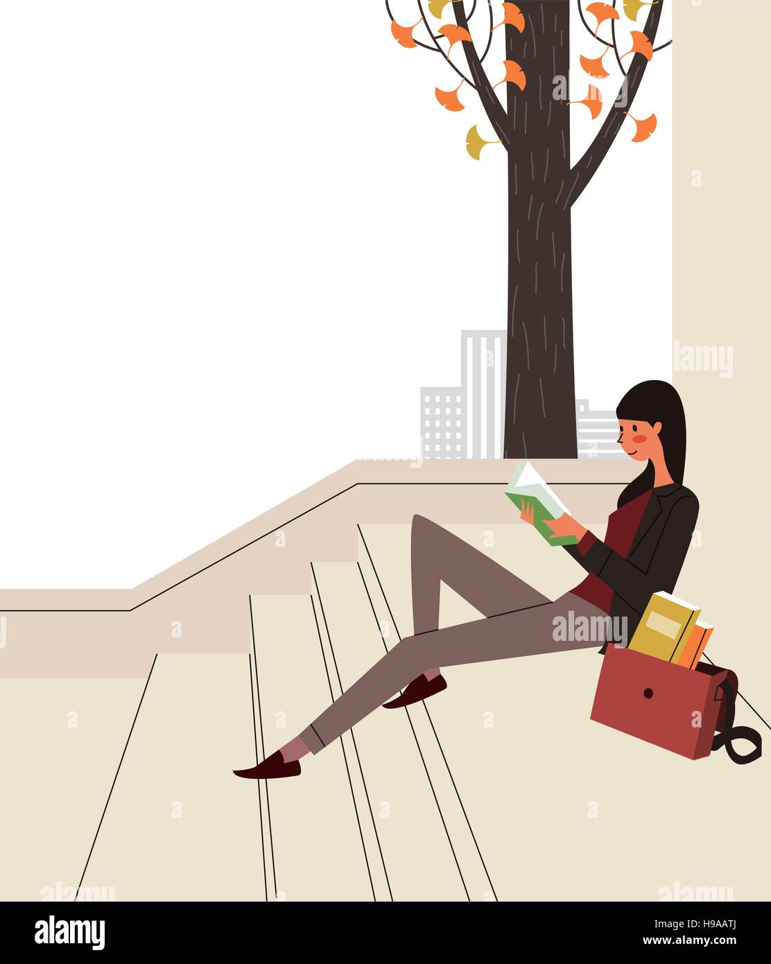 Seasons reading Stock Vector Images - Alamy