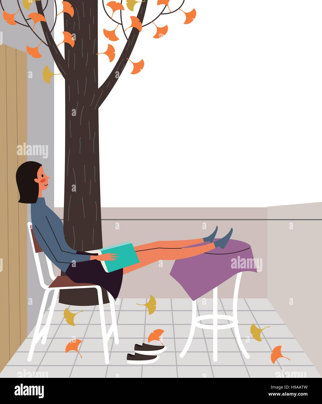 Seasons reading Stock Vector Images - Alamy