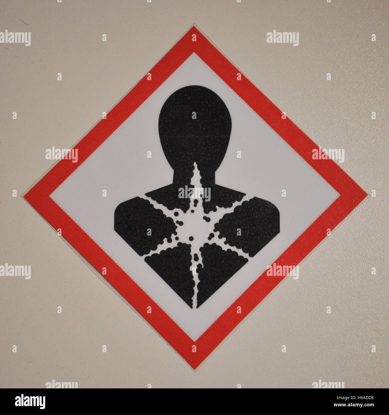 Symbol sign for danger, chemicals, substance safety Stock Photo - Alamy