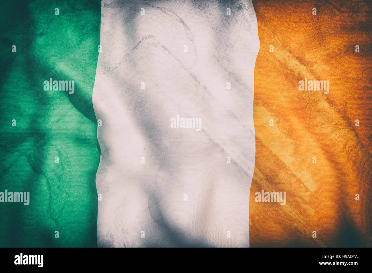 Old ireland flag hi-res stock photography and images - Alamy