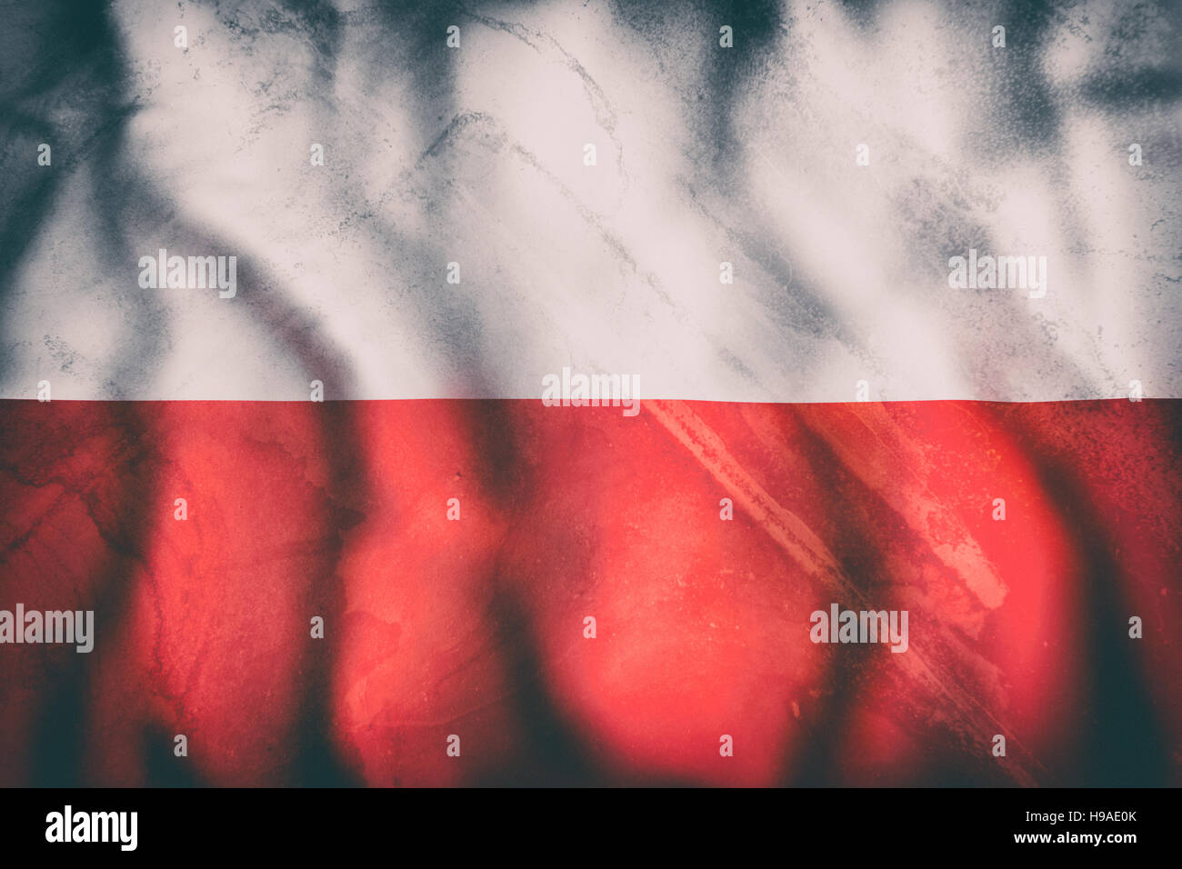 Old poland flag hi-res stock photography and images - Alamy