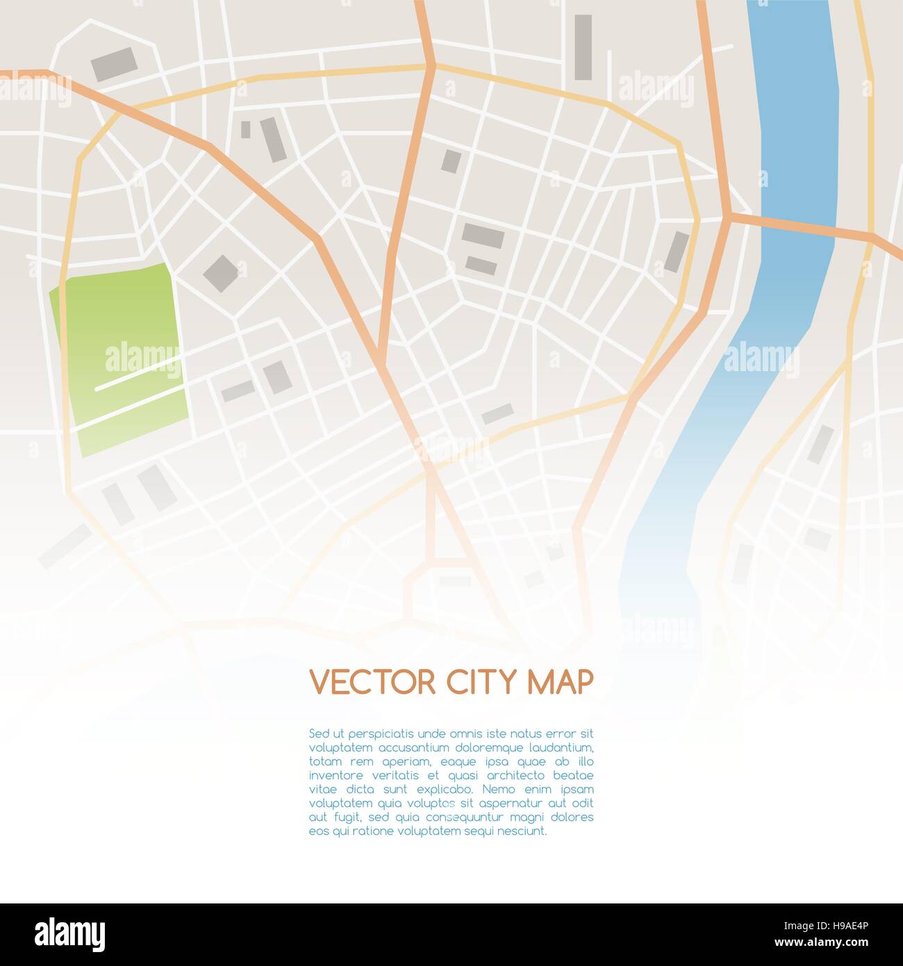 Vector city map background Stock Vector Image & Art - Alamy