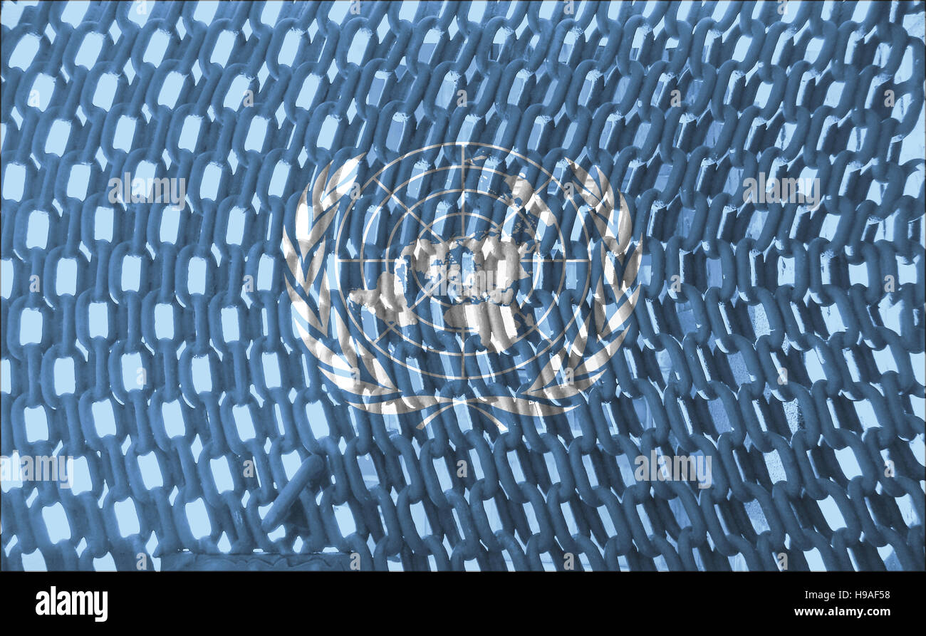 Flag of the United Nations Stock Photo - Alamy