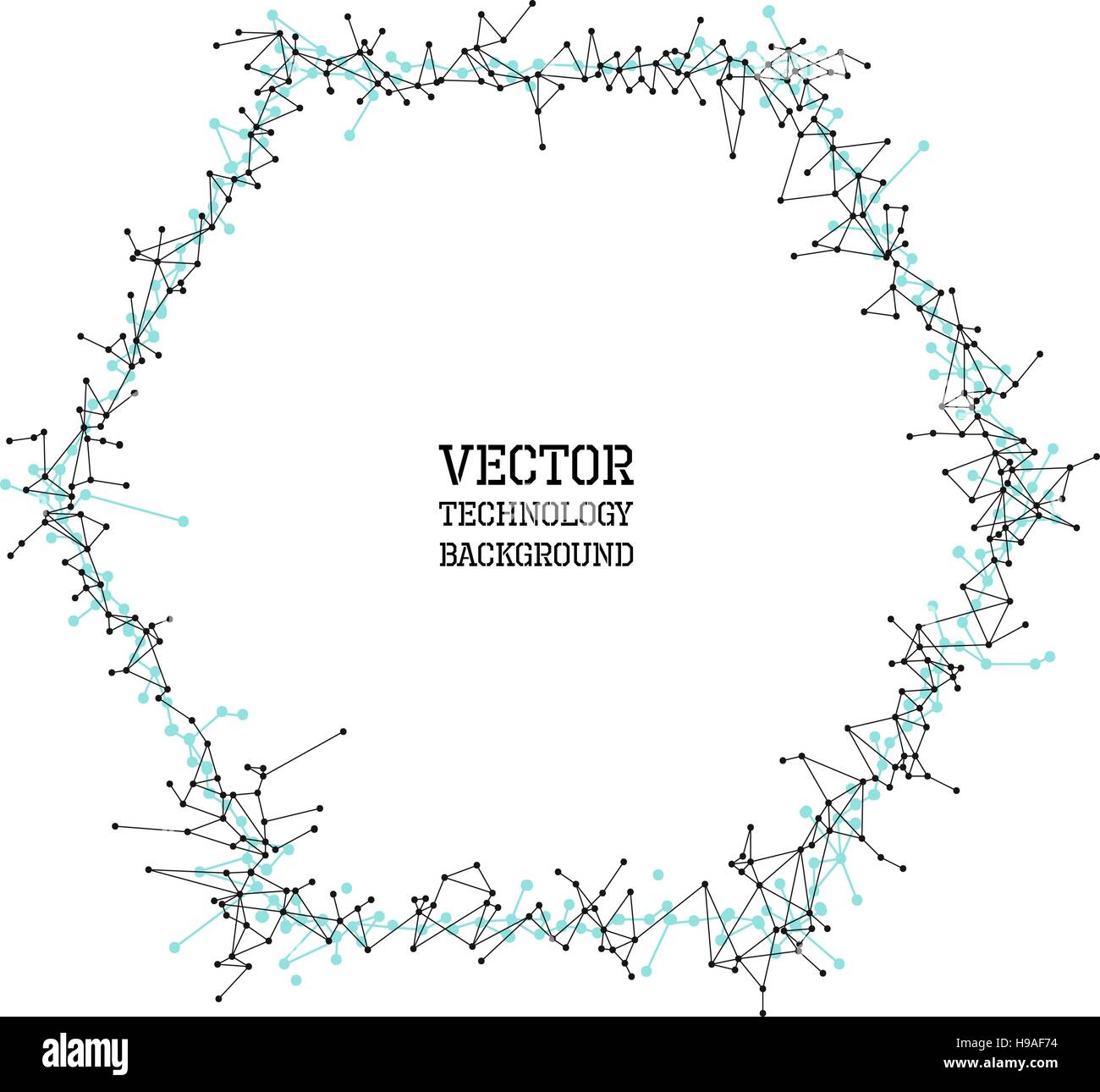 White line vector polygonal Cut Out Stock Images & Pictures - Alamy