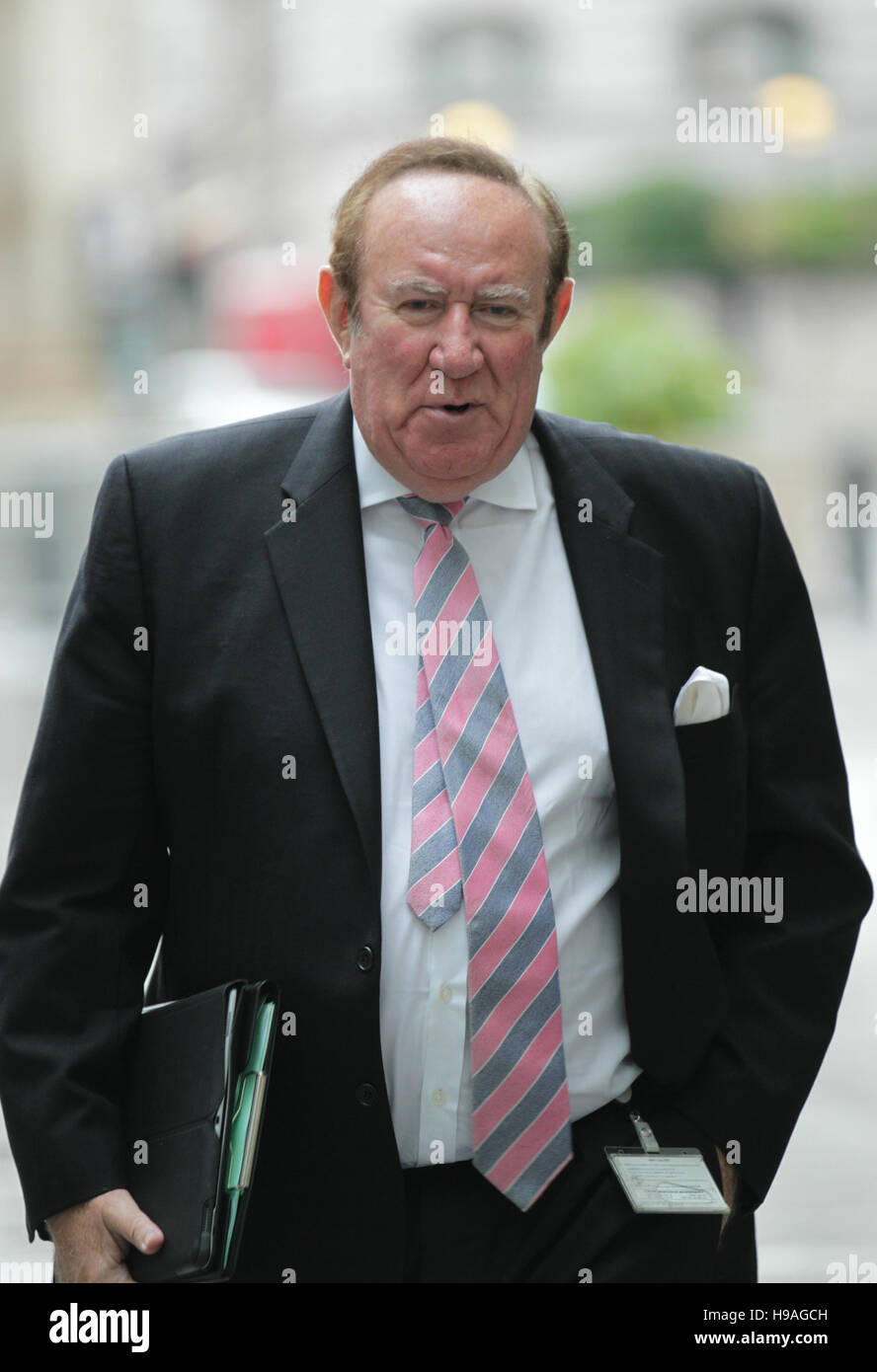 Andrew Neil seen at the BBC Stock Photo - Alamy