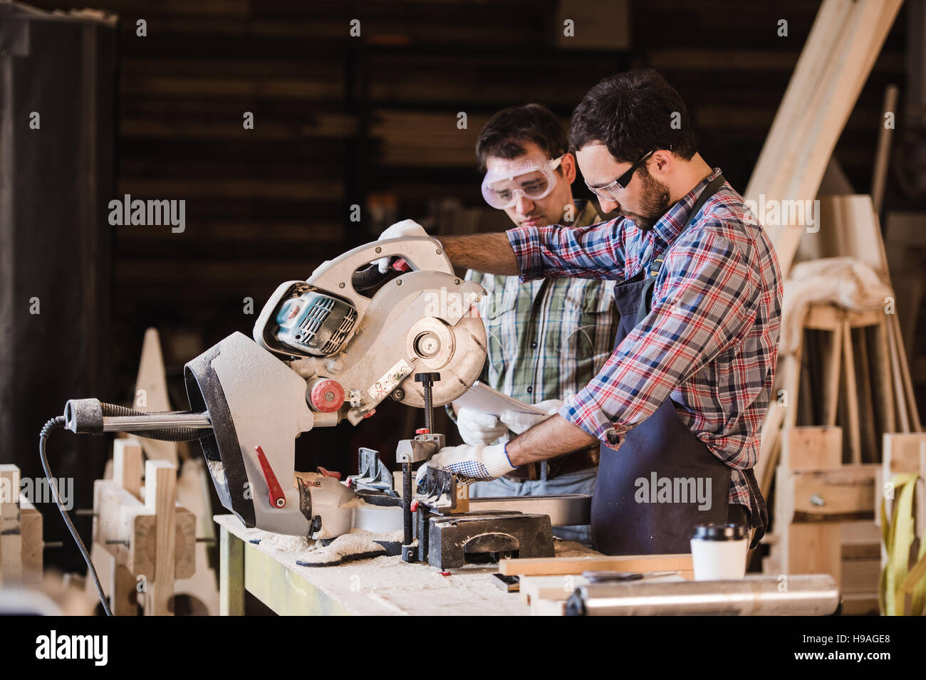 Inspector craftsman hi-res stock photography and images - Alamy