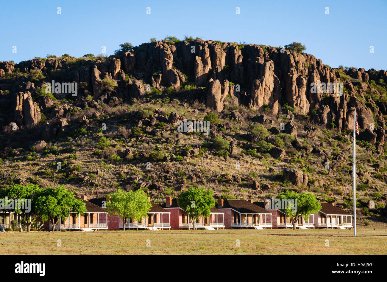 Fort Davis National Historic Site Stock Photo - Alamy