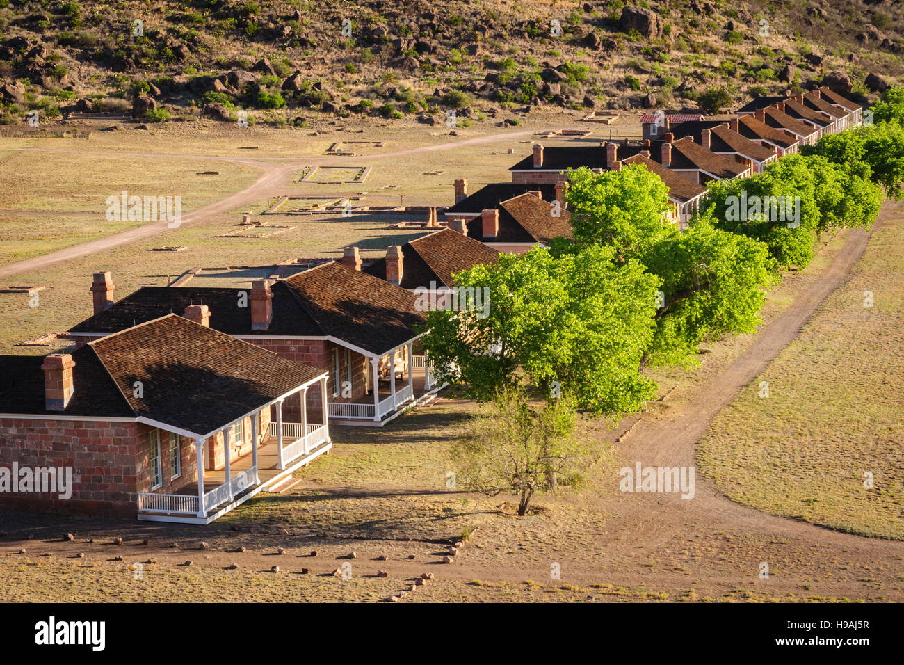 Fort Davis National Historic Site Stock Photo - Alamy