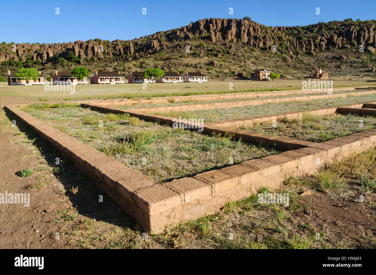 Fort Davis National Historic Site Stock Photo - Alamy