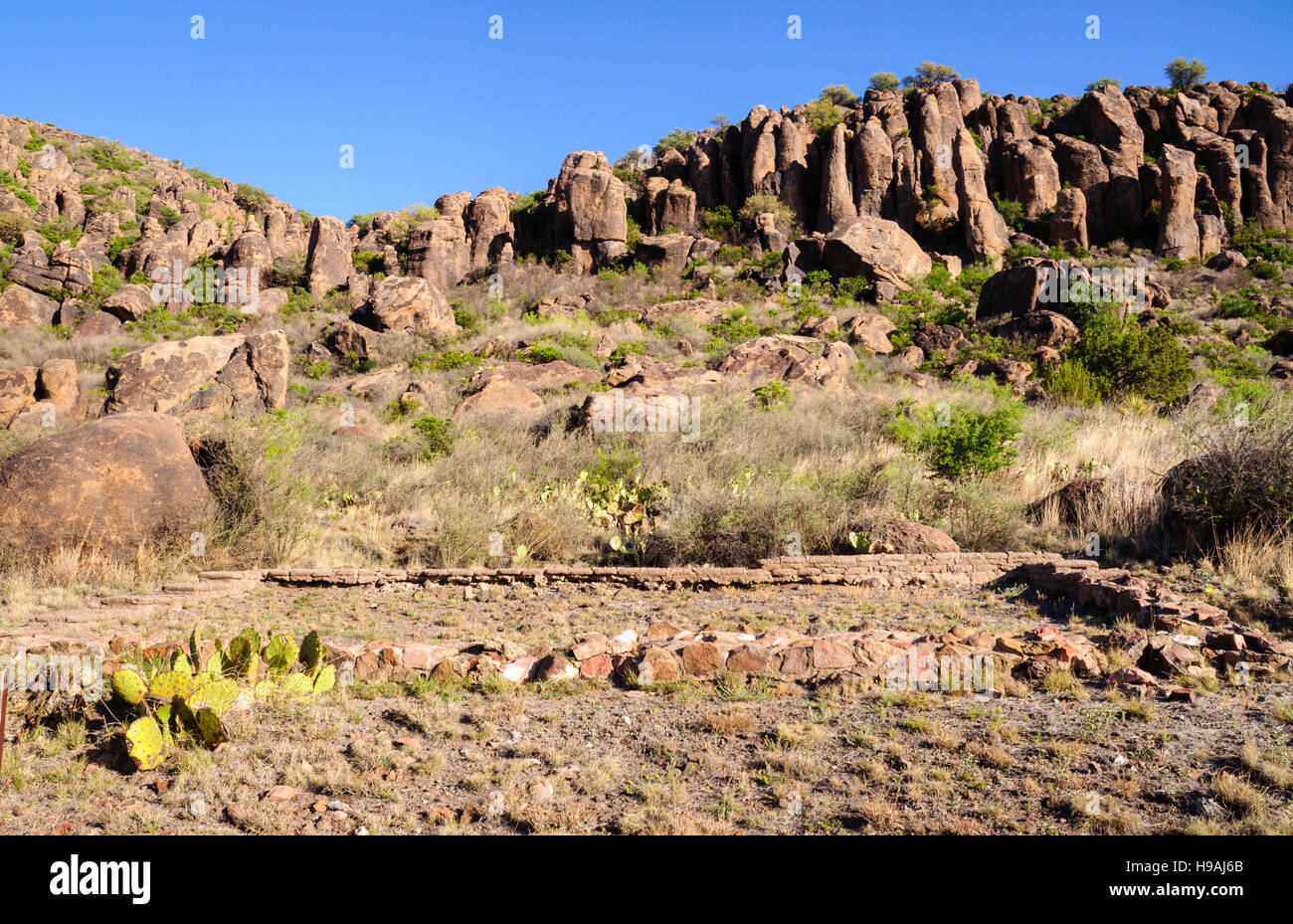 Fort Davis National Historic Site Stock Photo - Alamy