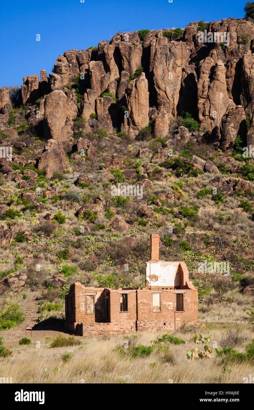 Fort Davis National Historic Site Stock Photo - Alamy