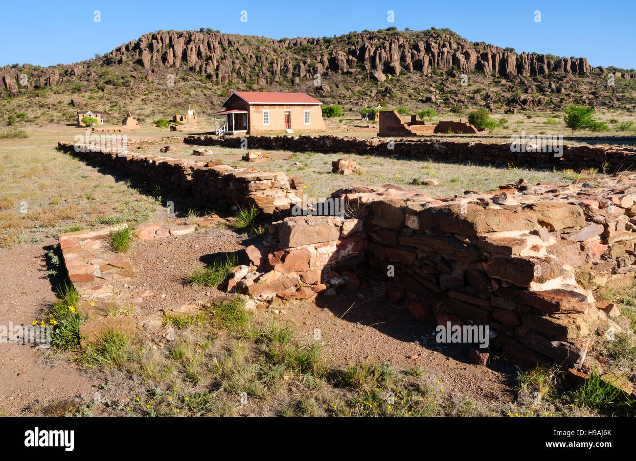 Fort Davis National Historic Site Stock Photo - Alamy