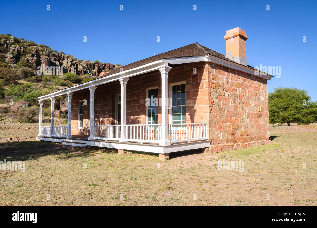 Fort Davis National Historic Site Stock Photo - Alamy