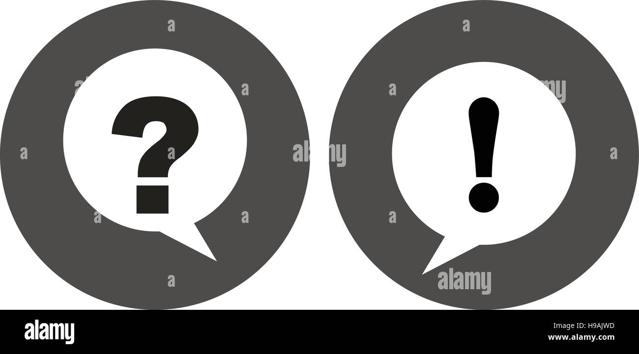 Question vector sticker Stock Vector Images - Alamy