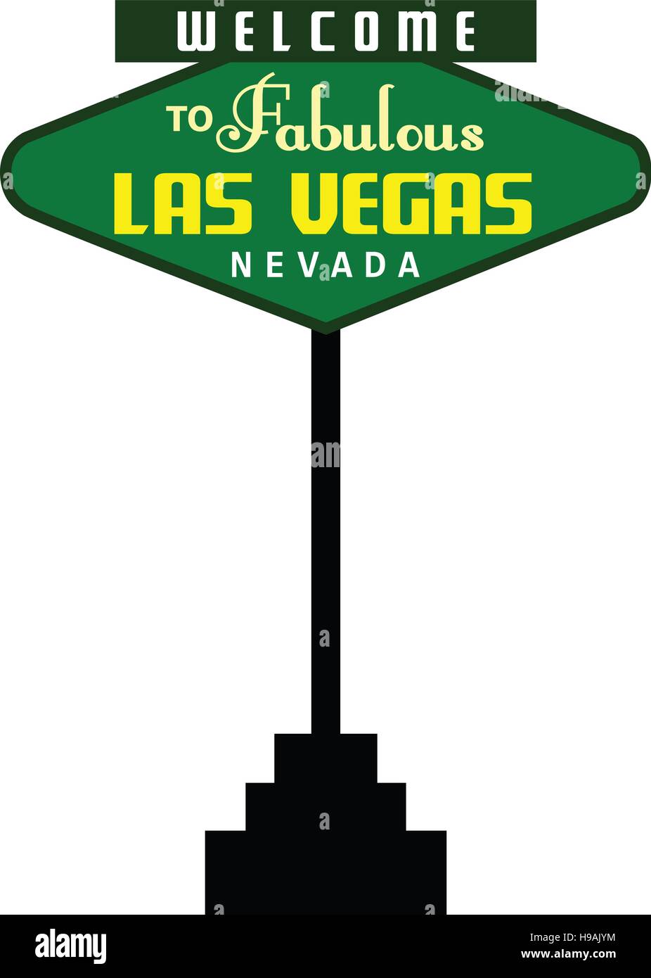 Welcome las vegas Stock Vector Image & Art - Alamy