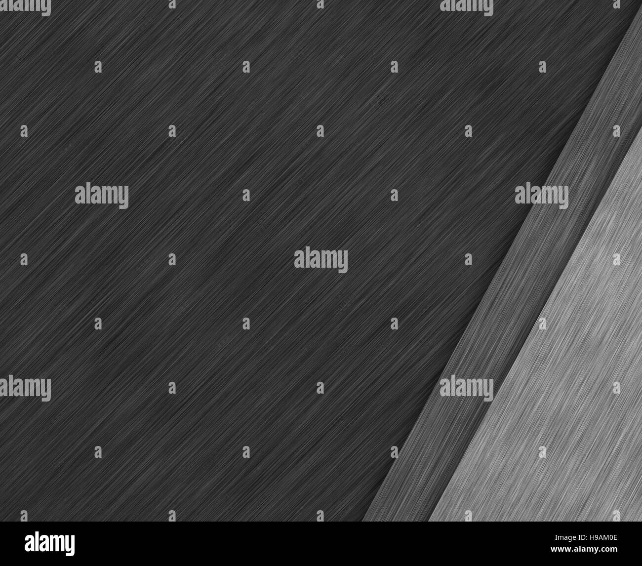 Linear brushed metal texture layered plates. Aluminum background ...