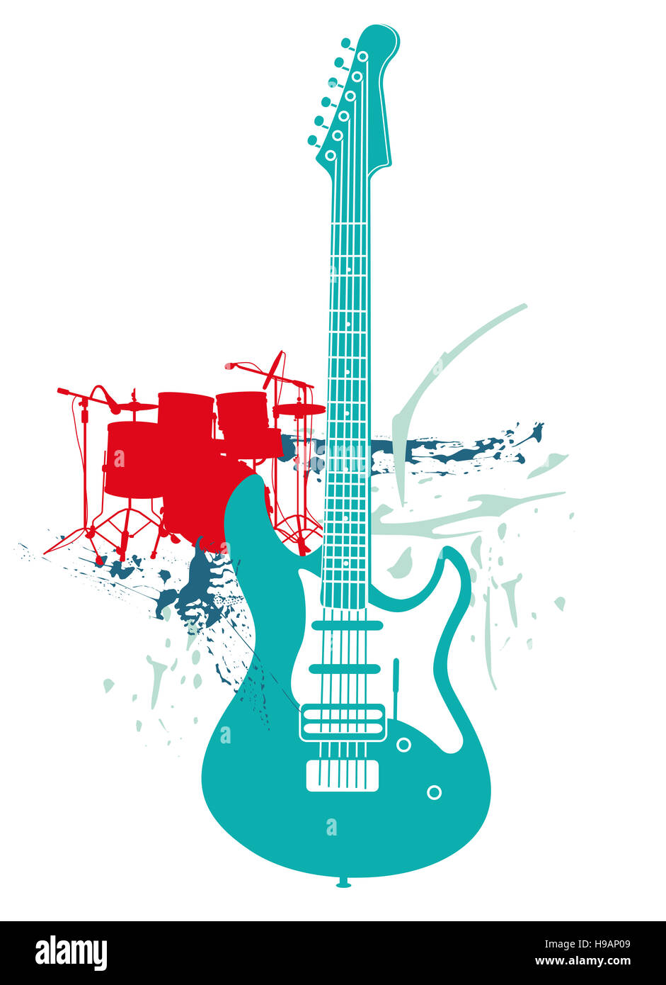 Band rock Cut Out Stock Images & Pictures - Alamy