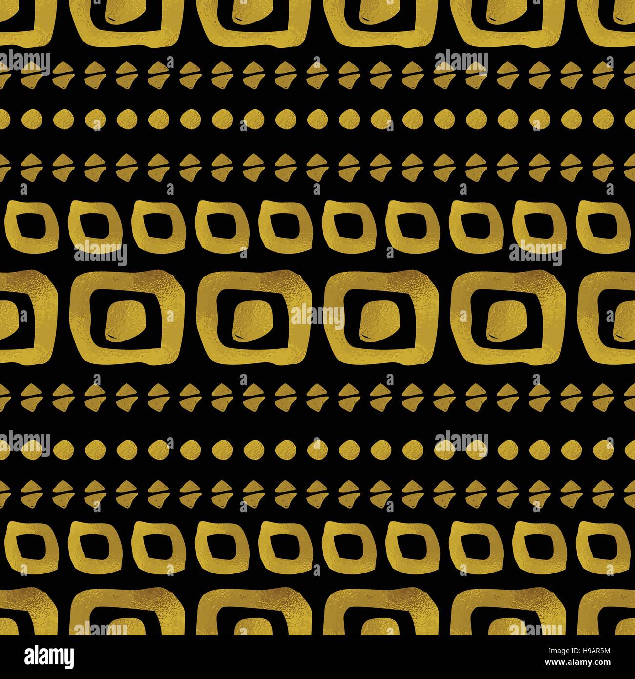 Geometric black and gold seamless pattern Stock Vector Image & Art - Alamy